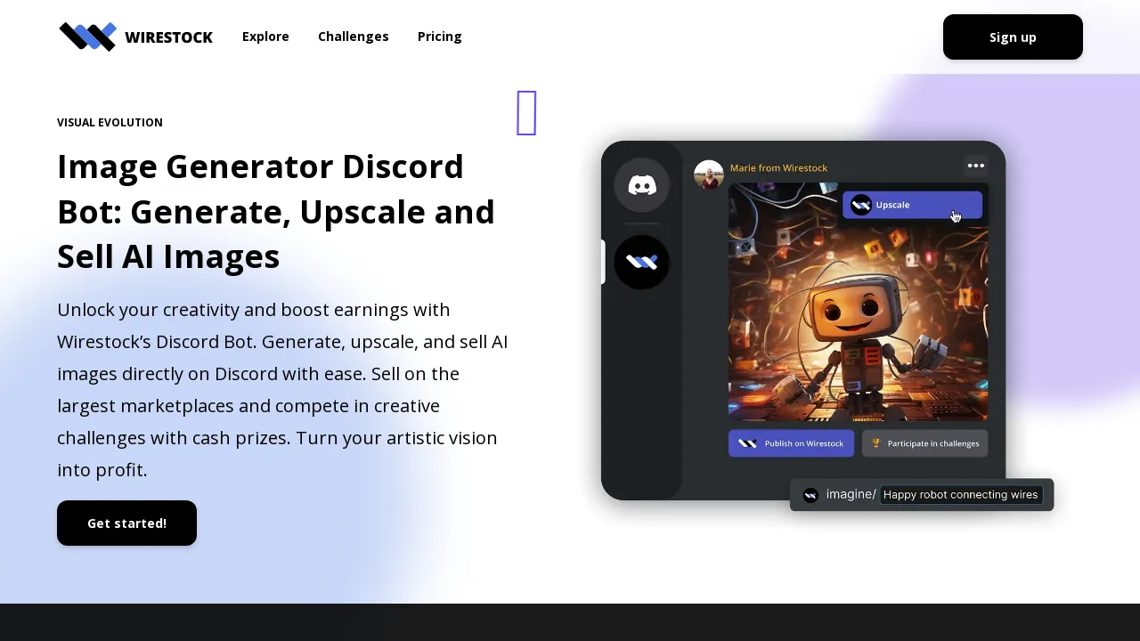 Wirestock Discord Bot - BestofAI